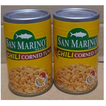 San Marino Chili Corned Tuna (150g x 2pcs) | Shopee Philippines