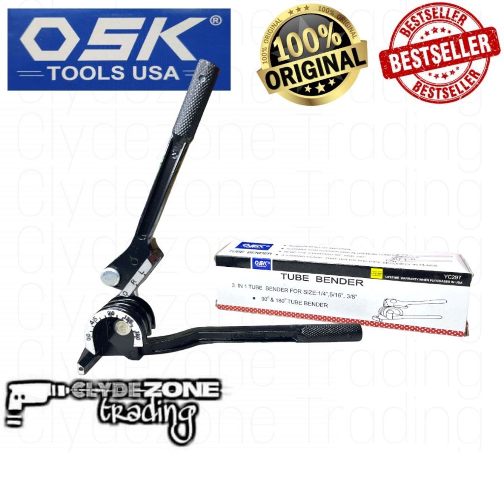 OSK TOOLS USA 3 IN 1 TUBE BENDER HEAVY DUTY | Shopee Philippines