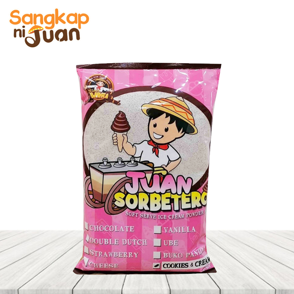 Juan Sorbetero Cookies and Cream Soft Serve Ice Cream Powder Mix for ...