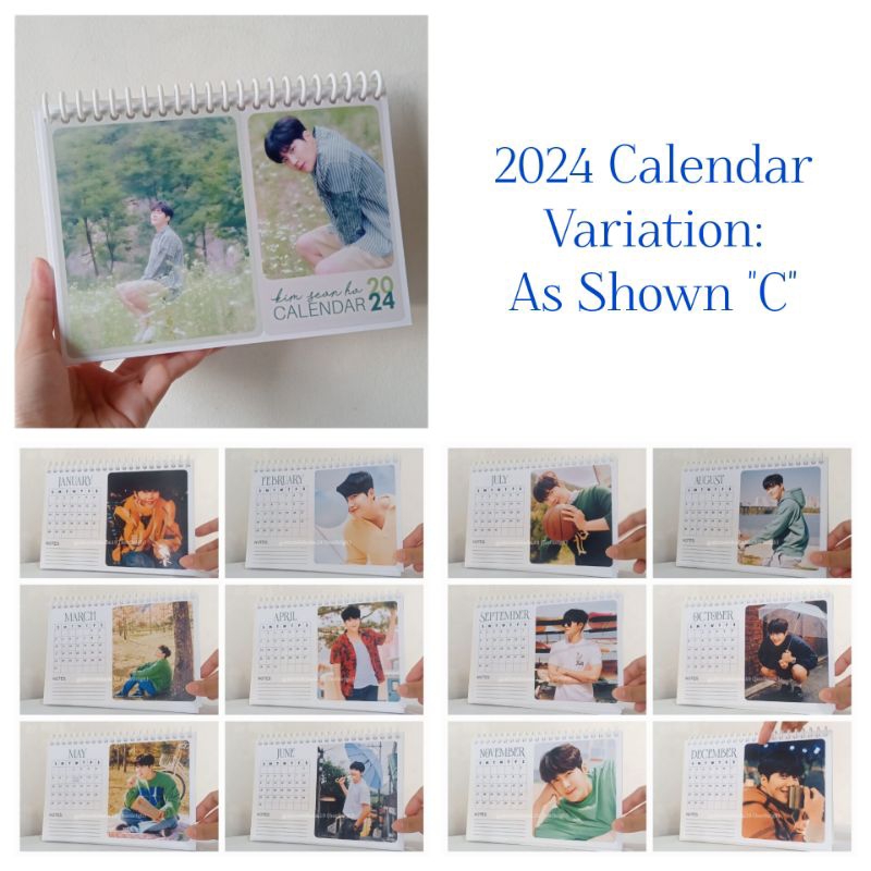 Kim Seon Ho 2024 Calendar | Oppa Calendar | Kdrama Merch Calendar | Kim ...