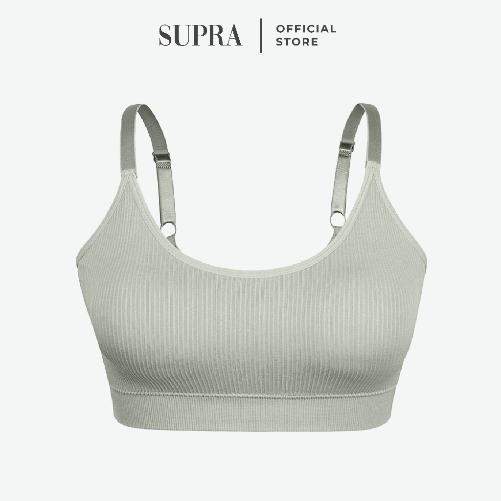 SupraSports Fettle Bra Set - Ribbed Seamless Sports Bras | Complete Comfort Series | Shopee ...