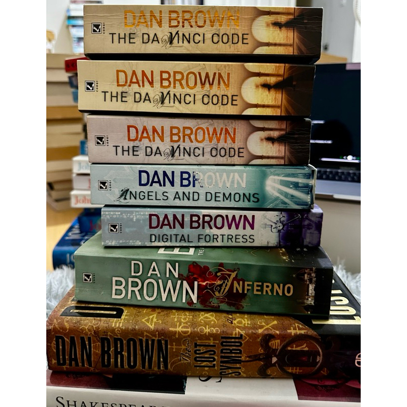 Dan Brown Books (Pre-loved MMPB, TP and HB) | Shopee Philippines