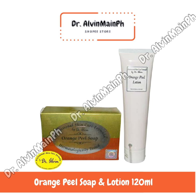 dr alvin peeling lotion and soap whitening package (1pc) | Shopee ...