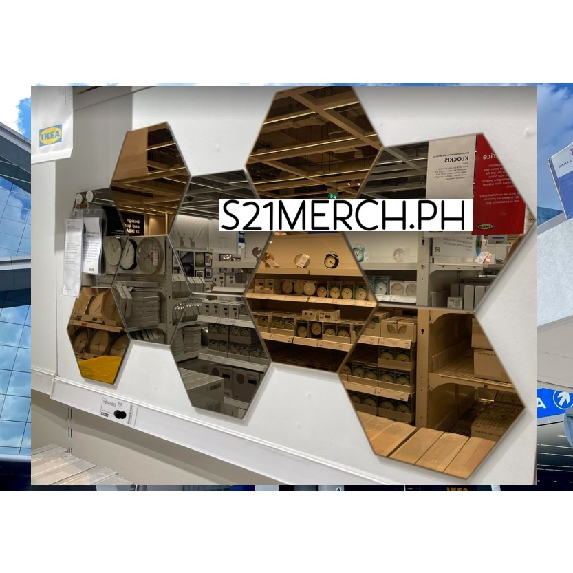 S21 IKEA Genuine HONEFOSS Mirror, 18x21 cm 10 pieces | Shopee Philippines