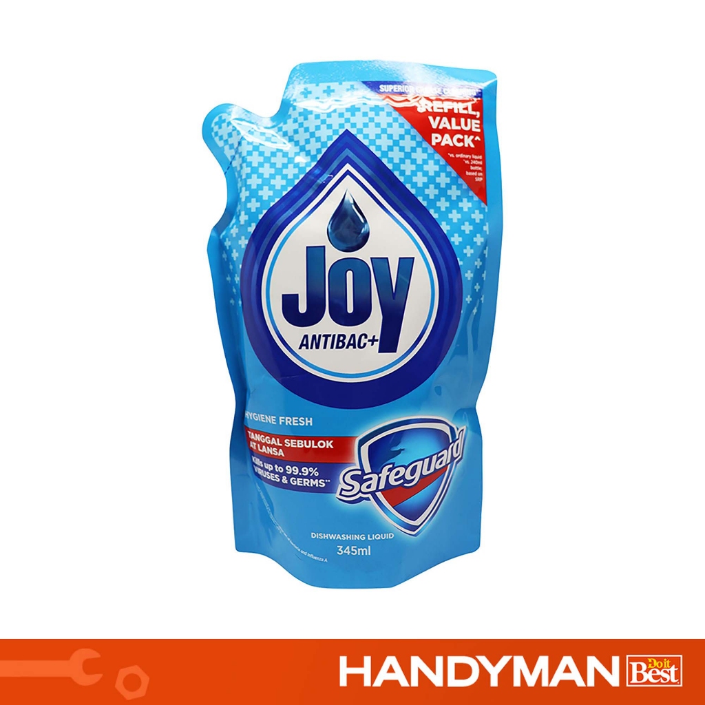 Joy Antibac Expert Dishwashing Liquid Refill, 345ml | Shopee Philippines