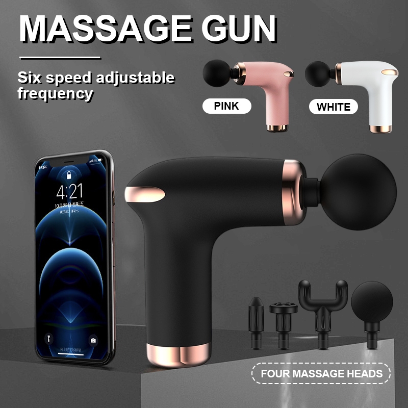Massage Gun Muscle Relaxation Percussive High Frequency Vibration ...