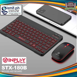 Inplay Wireless & Bluetooth Keyboard & Mouse Combo 7 Color For Laptop ...