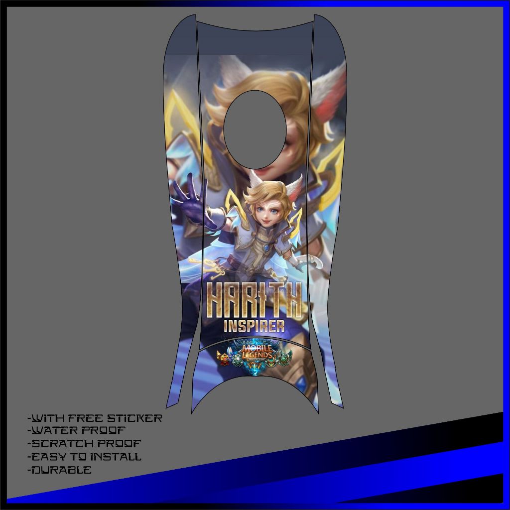 Bajaj 100 & 125 Top Tank Sticker (MOBILE LEGENDS ) sticker decals ...