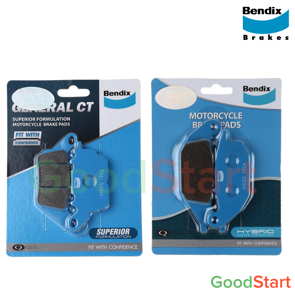 YAMAHA SNIPER 150, SNIPER 155, SNIPER 155R, V1 V2 BRAKE PADS BENDIX ...