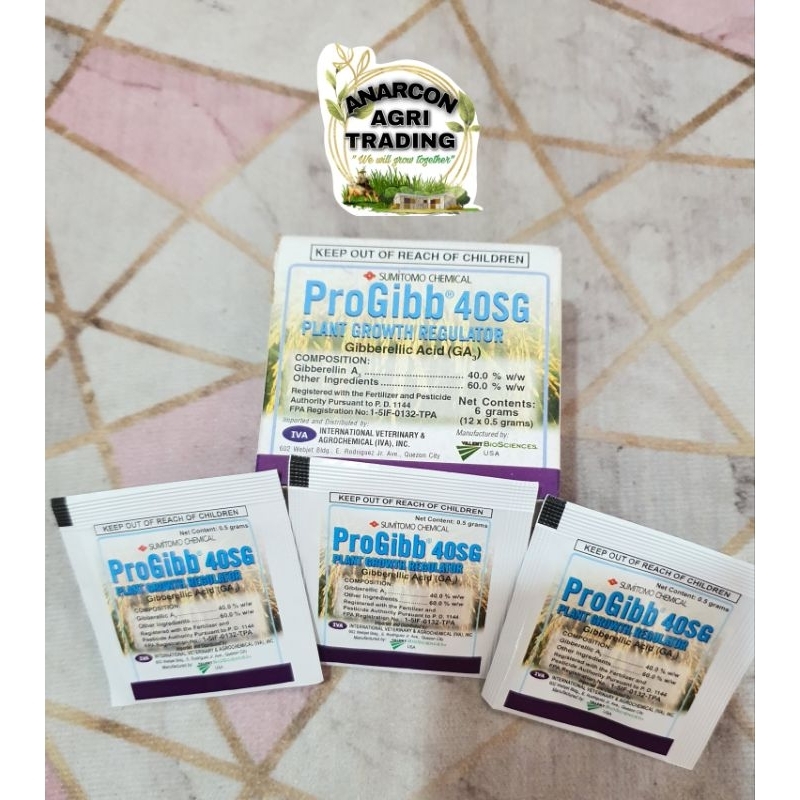 PROGIBB 40SG Plant Growth Regulator GA3 (Gibberelic Acid) IVA Chemicals ...