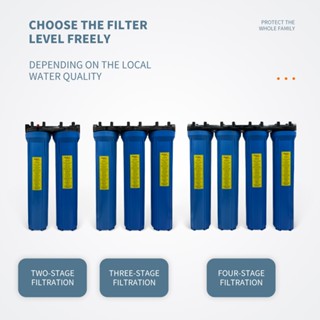 Hydropure 2/3/4 Stages 20 inch Deep Well Water Filter Housing Complete ...