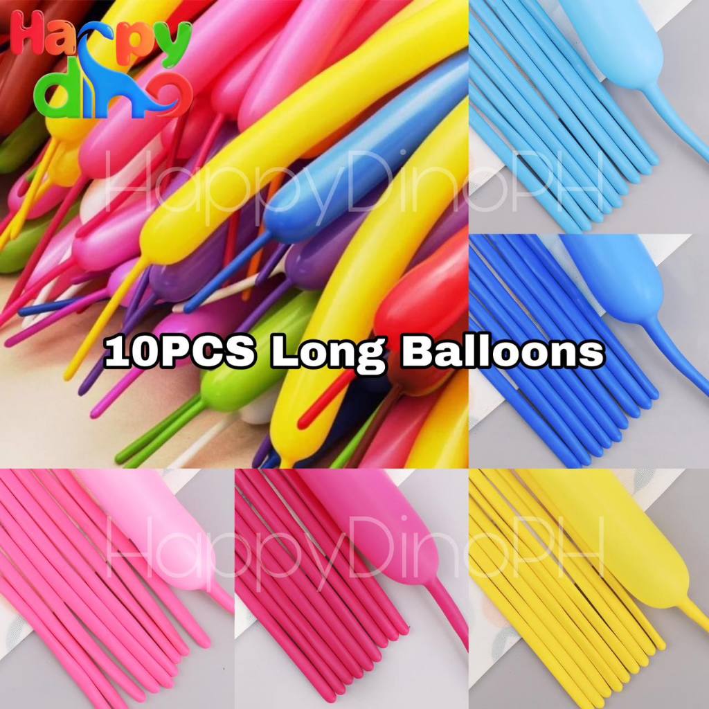 10PCS Long Balloons Twisting Balloon Size 260Q For Decoration Birthday ...