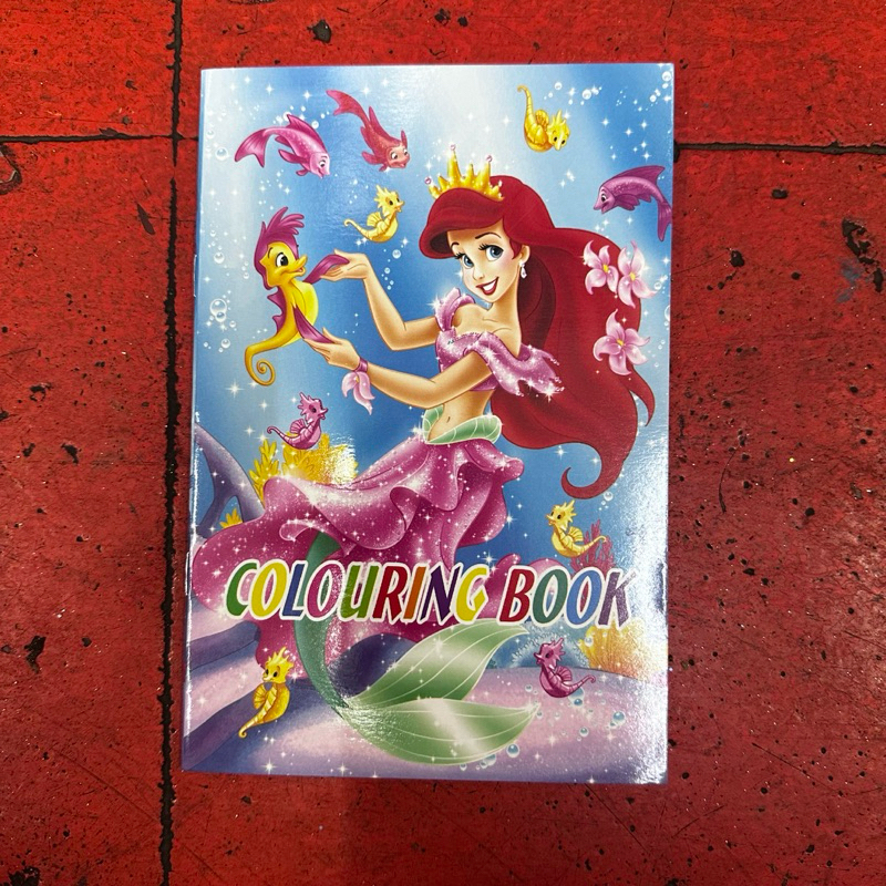 12pcs Ariel Coloring book / stickers/ littler mermaid / lootbag fillers ...