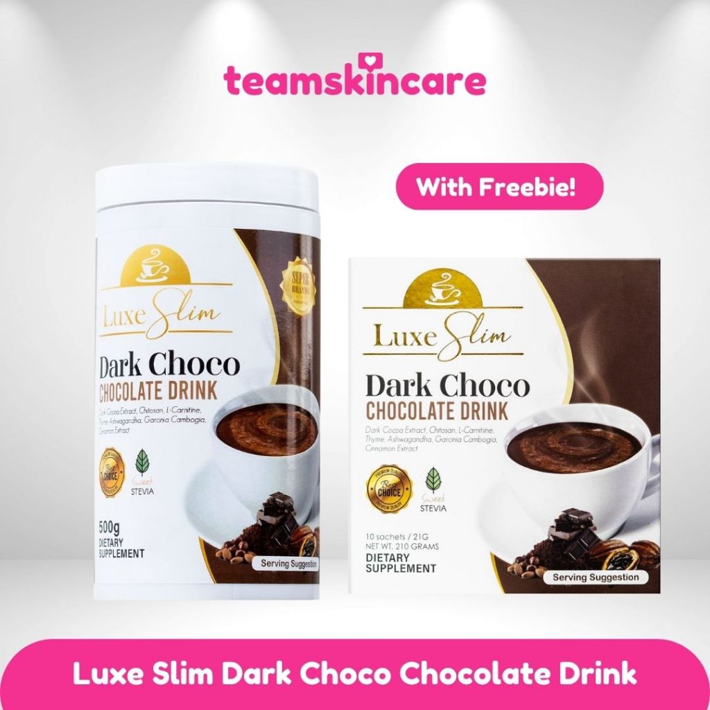 Luxe Slim Dark Choco Chocolate Drink | Shopee Philippines