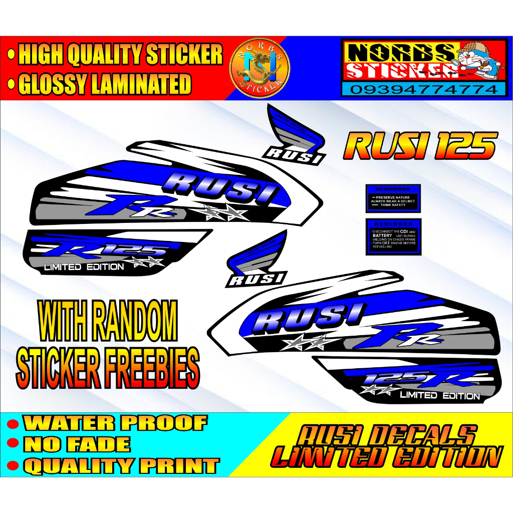 RUSI 125 LIMITED EDITION | Shopee Philippines
