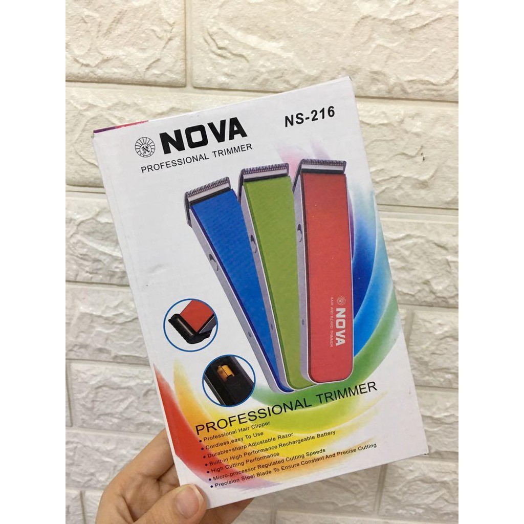 NOVA HAIR CLIPPER ( rechargeable) | Shopee Philippines