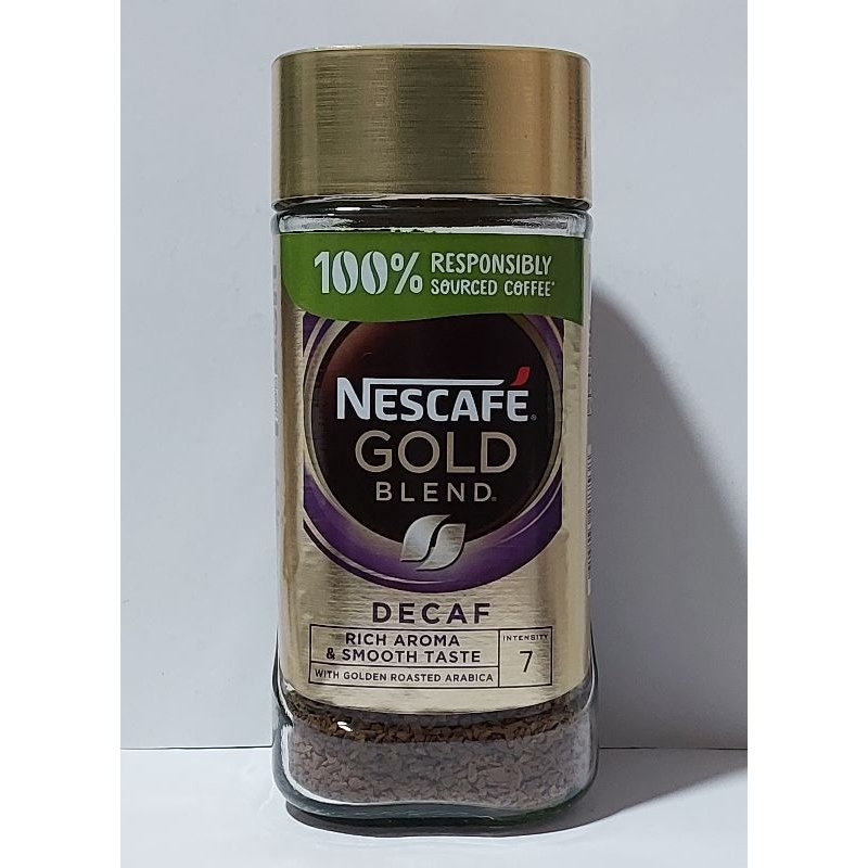 Nescafe Gold Blend Decaf Instant Coffee 200g | Shopee Philippines