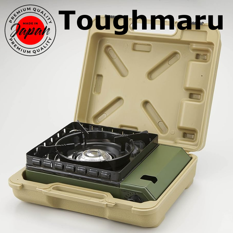 Iwatani Toughmaru Olive CB-ODX-1-OL Cassette Foo Cassette Stove Tough Maru 100% Authenticity ...