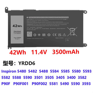 YRDD6 Suitable for Dell Inspiron5480 3400 5488 5493 5593 YRDD6 P90F ...
