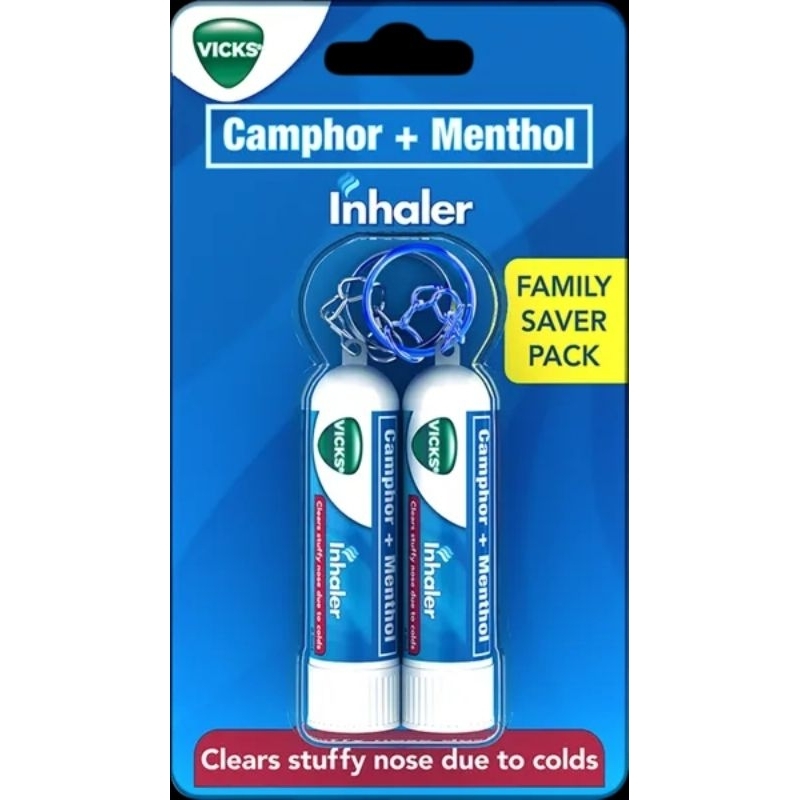 Vicks Inhaler with Keychain | 5ml 2pcs | Shopee Philippines