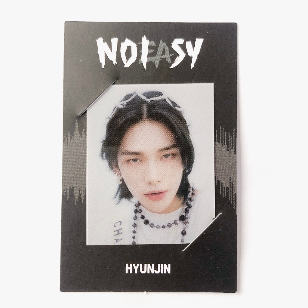 Stray kids HYUNJIN NOEASY FRAME OFFICIAL PHOTO CARD | Shopee Philippines