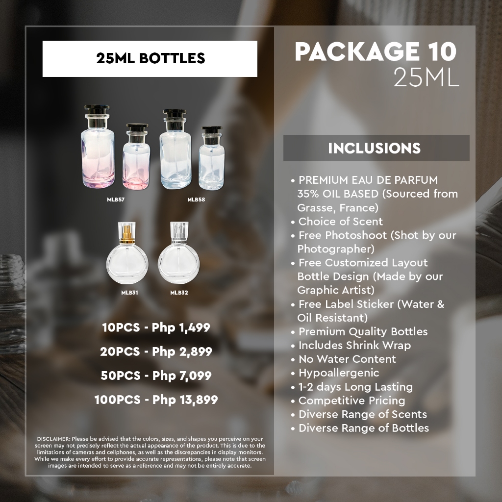 MAC LAB OFFICIAL - Package 10 (25ML) | Shopee Philippines