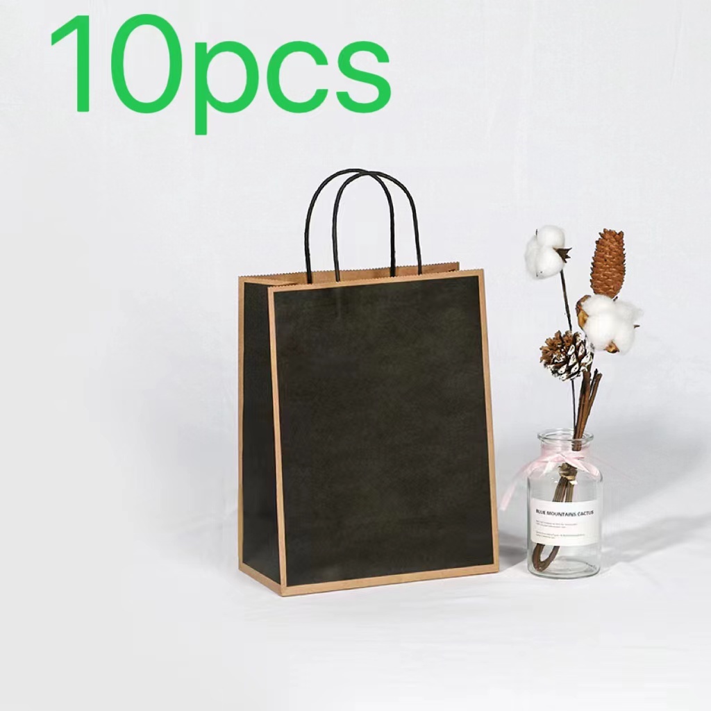 10pcs Paper Bag / Wedding Paper Bags / Gift Paper Bags / Goodie Bags ...