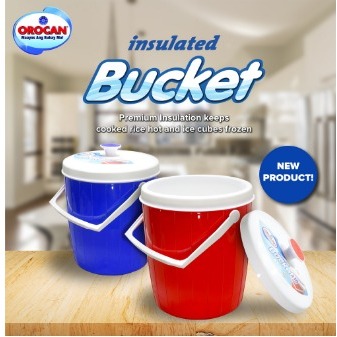 OROCAN RICE INSULATED BUCKET 10 LITERS #9310 (RANDOM COLORS) | Shopee ...