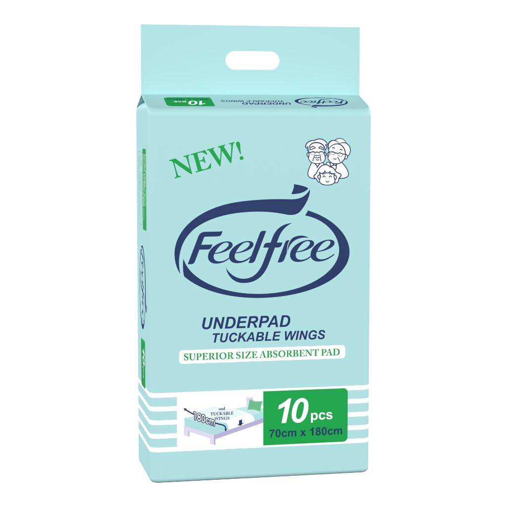 Feefree Underpads 70x180/Extra large underpads | Shopee Philippines