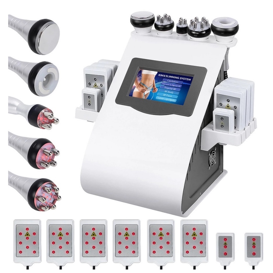 6in1 40k ultrasonic cavitation vacuumradio frequency beauty instrument ...