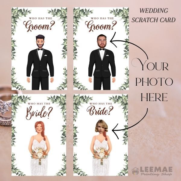 Wedding Scratch Card/Game Card (4x5inches) | Shopee Philippines