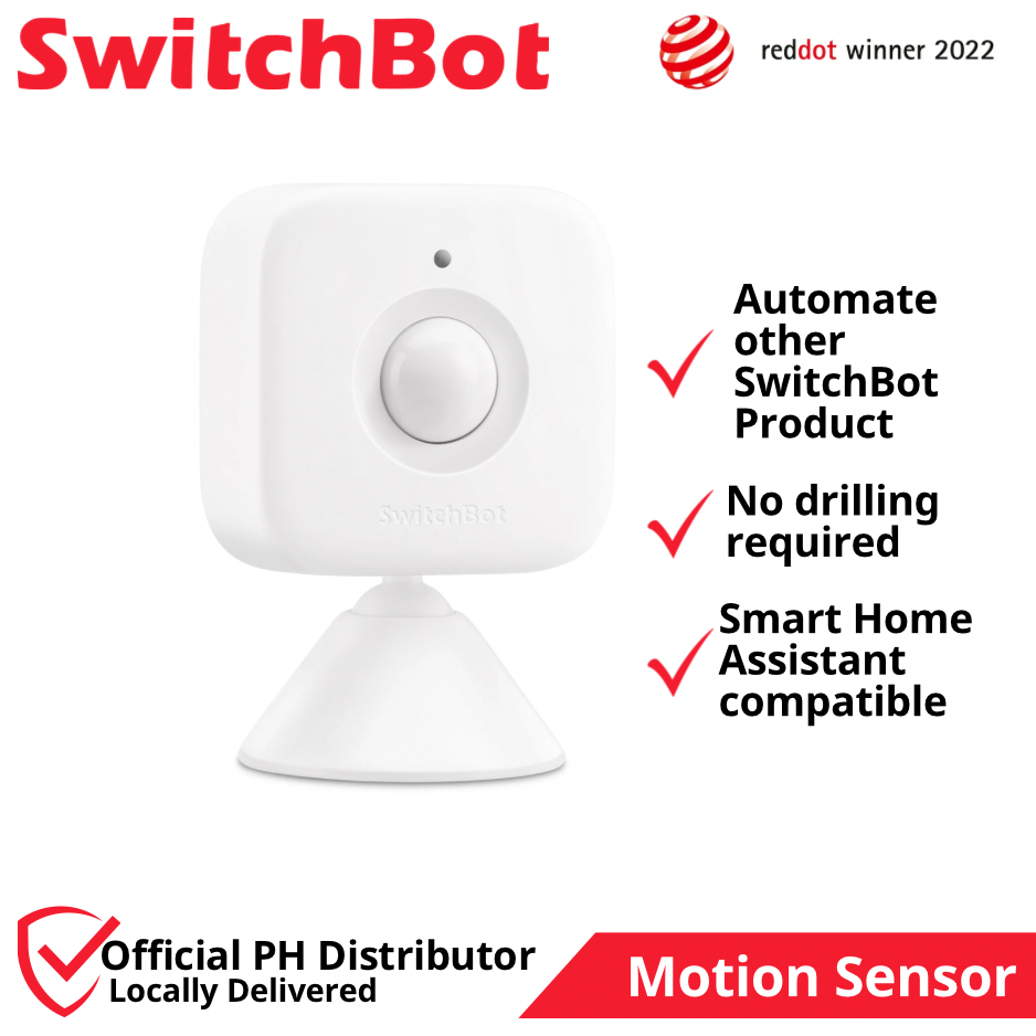 SwitchBot Motion Sensor Bluetooth WiFi (need Hub), PIR Wireless ...