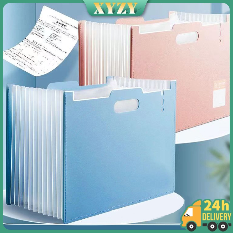 Expanding File Folders 13 Pockets Document Storage Bag Document ...
