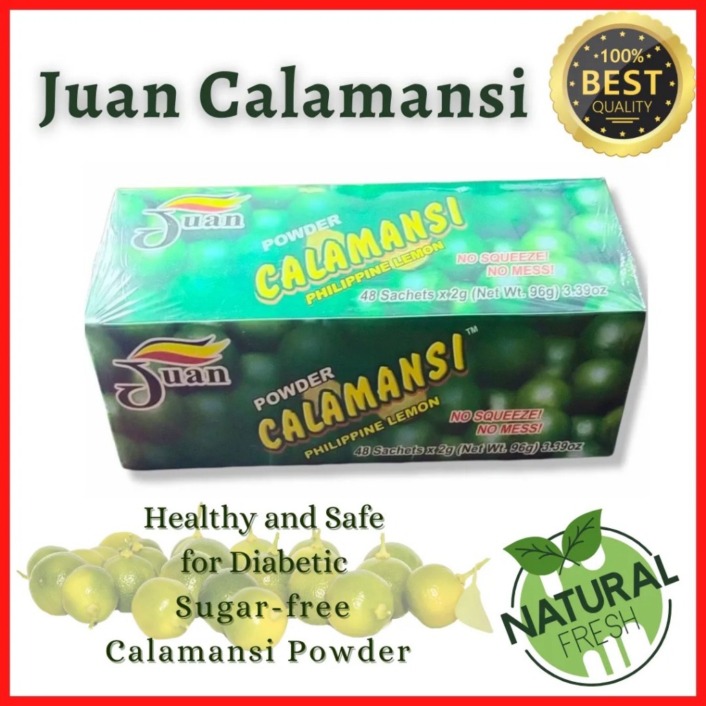 DLS Juan Calamansi Powder Pure and Fresh Calamansi, No added sugar ...