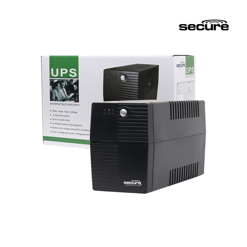 Secure UPS 650VA Black | Shopee Philippines
