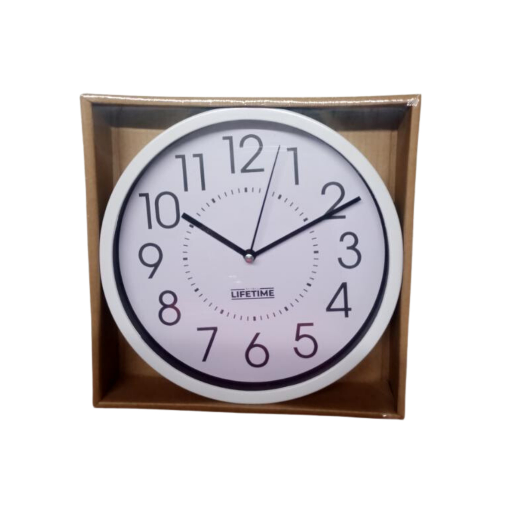Lifetime Round Modern Wall Clock 8" 5959 | Shopee Philippines