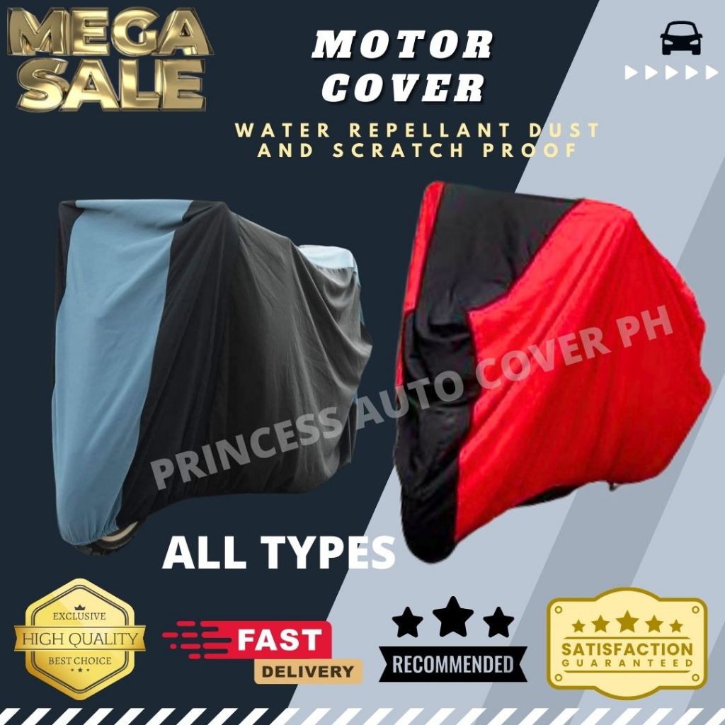 MOTORCYCLE COVER NMAX ADV CLICK V1 V2 V3 MIO AEROX BAJAJ TMX PCX SMASH ...