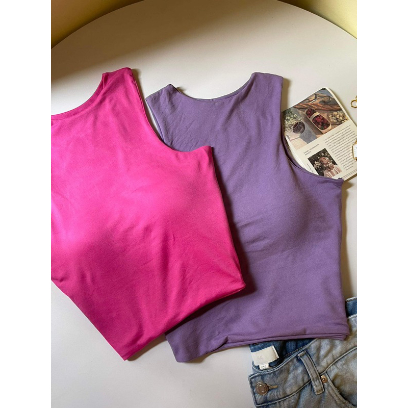 BHJN NADINE PADDED RACERBACK (Double lined front &back) | Shopee ...