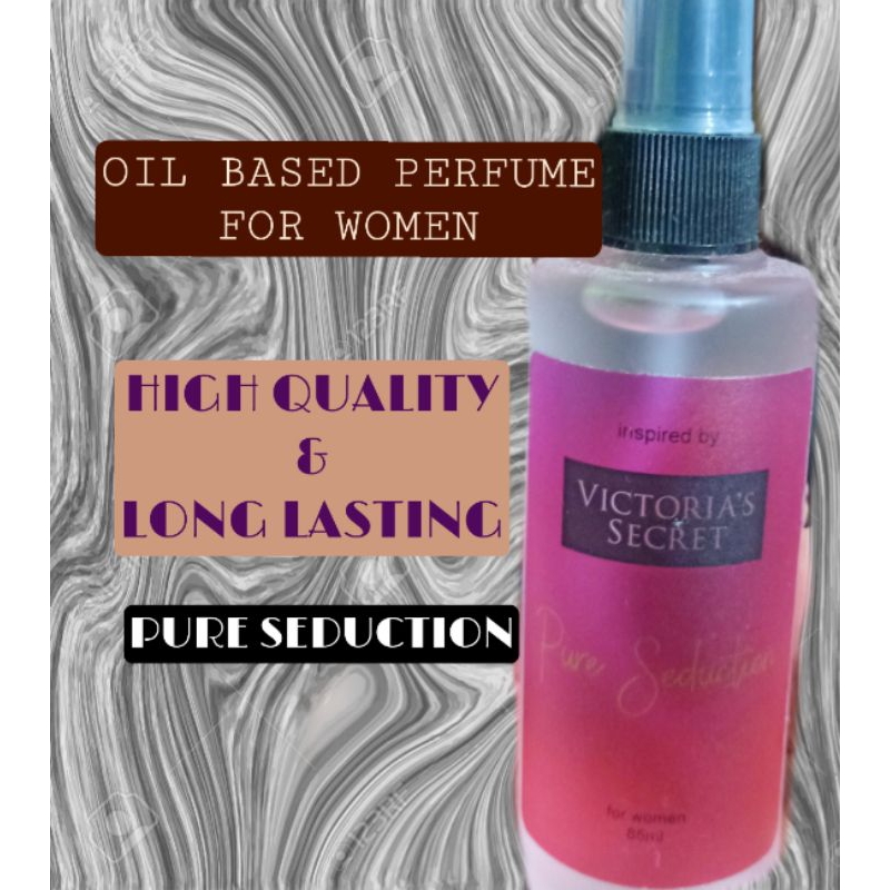 OIL BASED PERFUME FOR WOMEN PURE SEDUCTION 85ML | Shopee Philippines