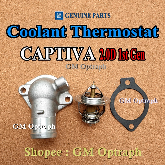 CAPTIVA Diesel 2007~11 Thermostat 96440407 Housing 96440409 Gasket ...