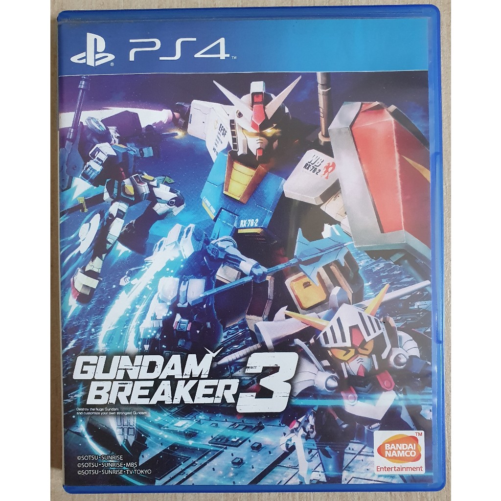 PS4 Gundam Breaker 3 (Used) | Shopee Philippines