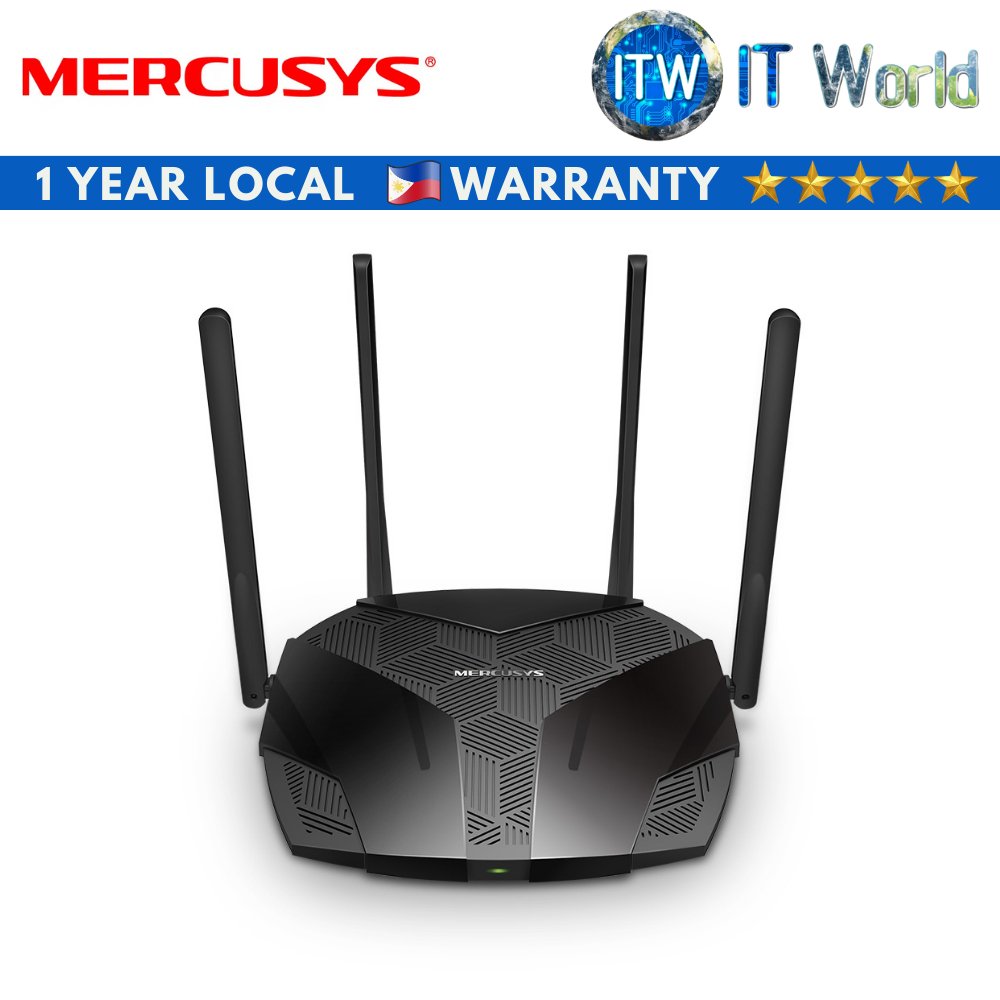 Mercusys AX3000 Dual-Band Wi-Fi 6 Router (MR80X) | Shopee Philippines