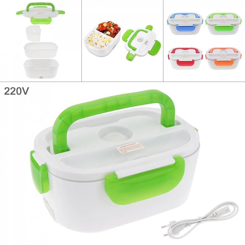 TV014 Portable Electric Heating Food Lunch Box Food Container Food ...