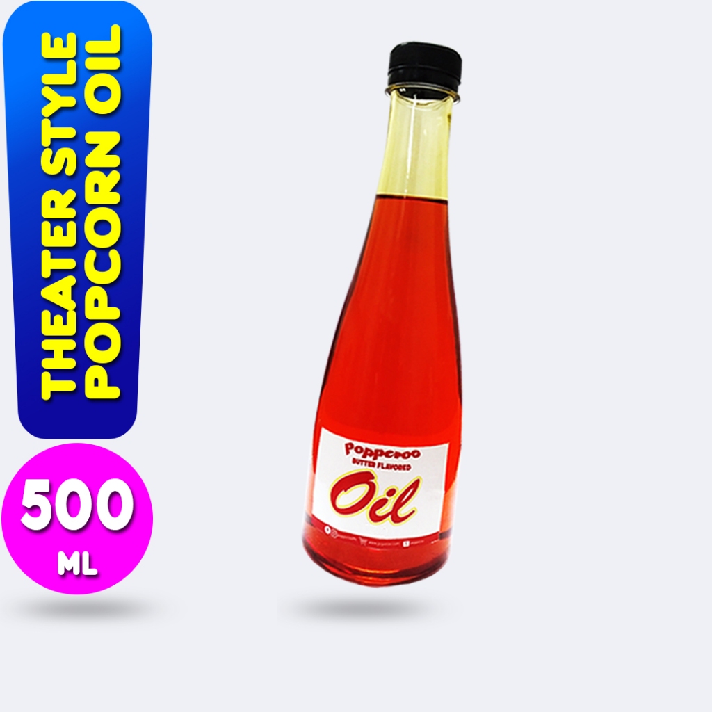 Popperoo Theater Style Popcorn Oil (500ml) | Shopee Philippines