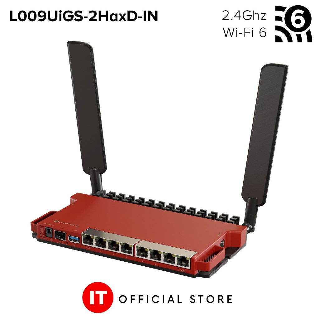 [NEW] MikroTik L009UiGS-RM Router w/ dual-core ARM CPU, (8) Gigabit ...