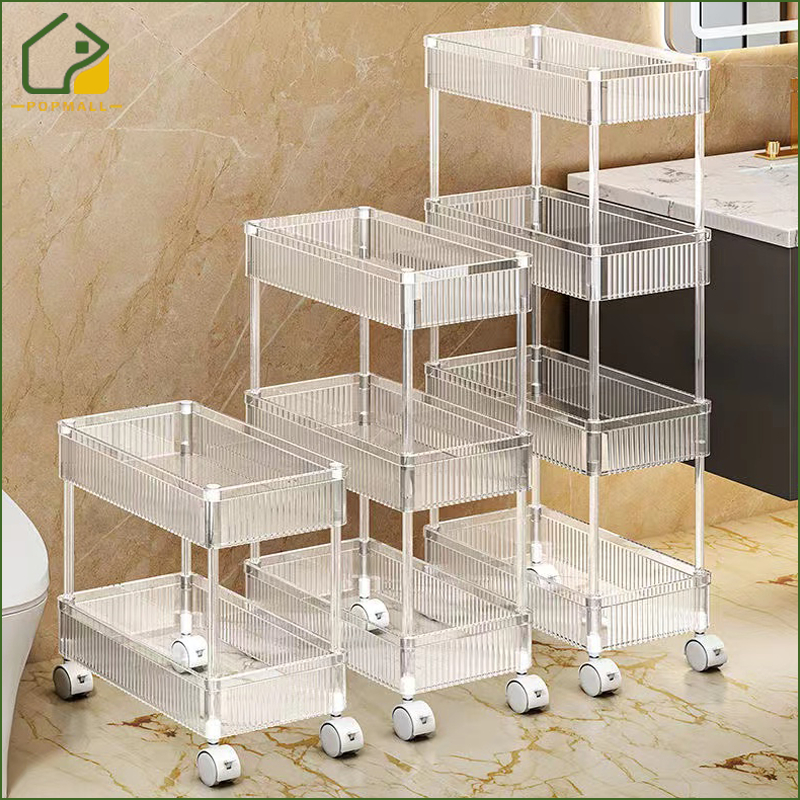 4 Layer Kitchen Storage Shelf Wall Cabinets Home Bedroom Bathroom ...