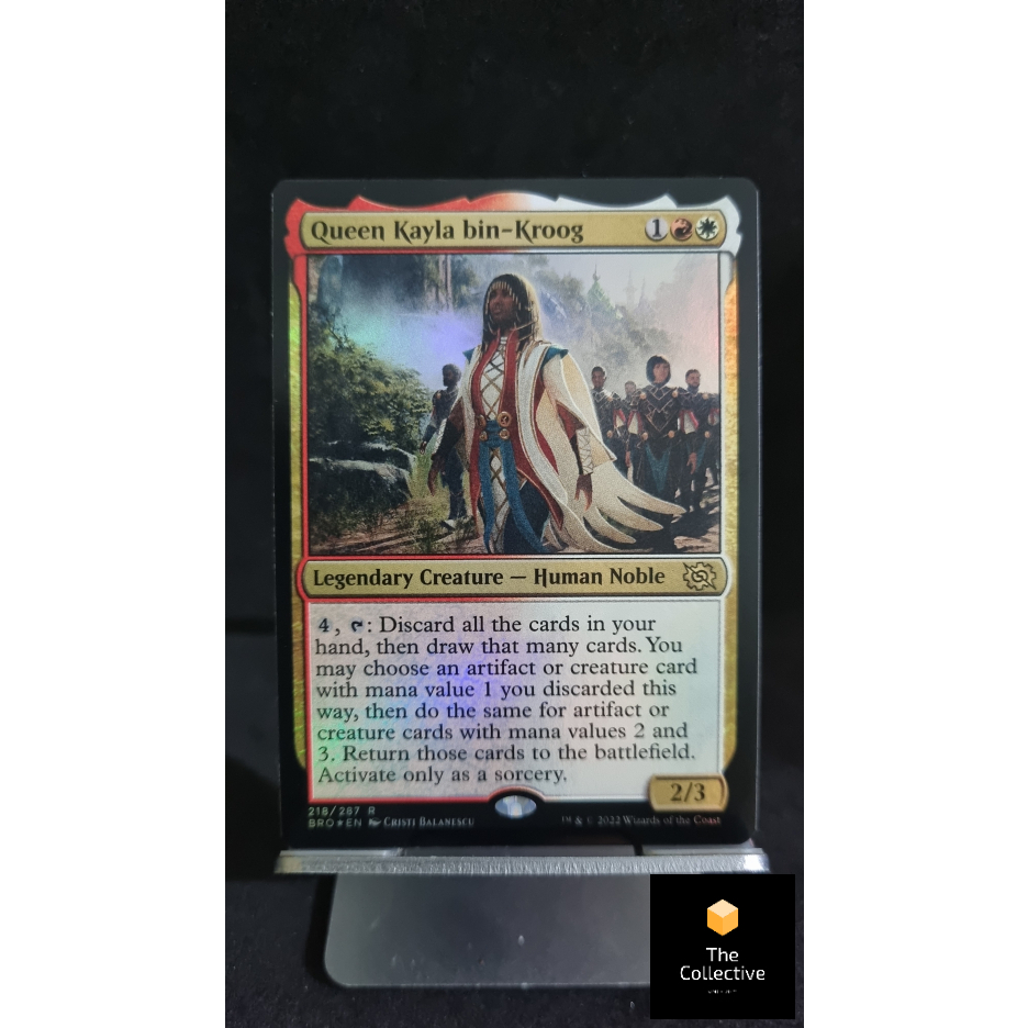 Magic the Gathering - MTG Card Game - Queen Kayla bin-Kroog - BRO(Foil ...
