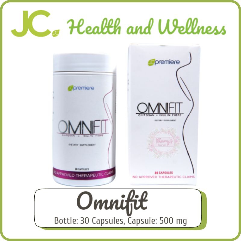Omnifit Dietary Supplement Chitosan, Inulin Fibre 30capsules by JC ...