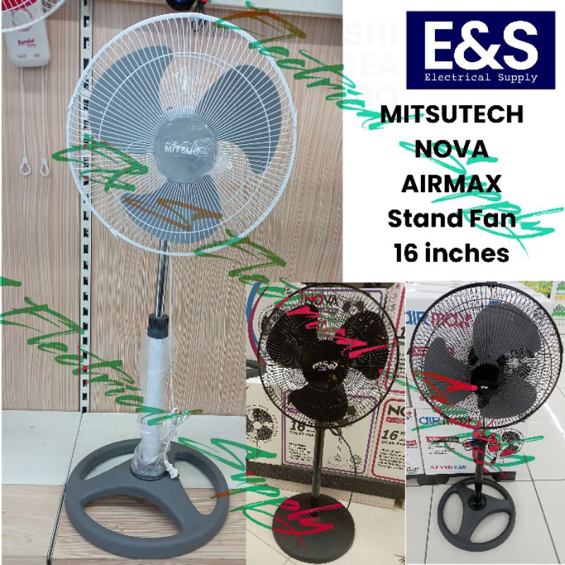 Stand Fan Mitsu Tech Airmax Nova MSF-16RB Brandnew | Shopee Philippines