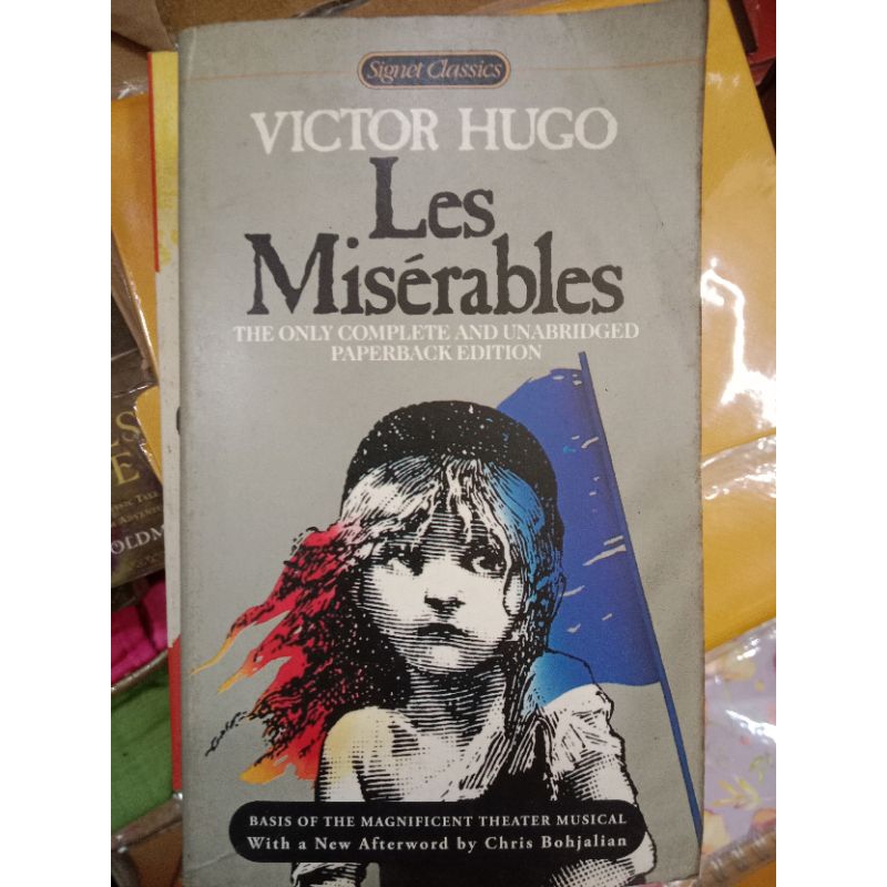 VICTOR HUGO: LES MISERABLES (minor foxing side of pages) | Shopee ...